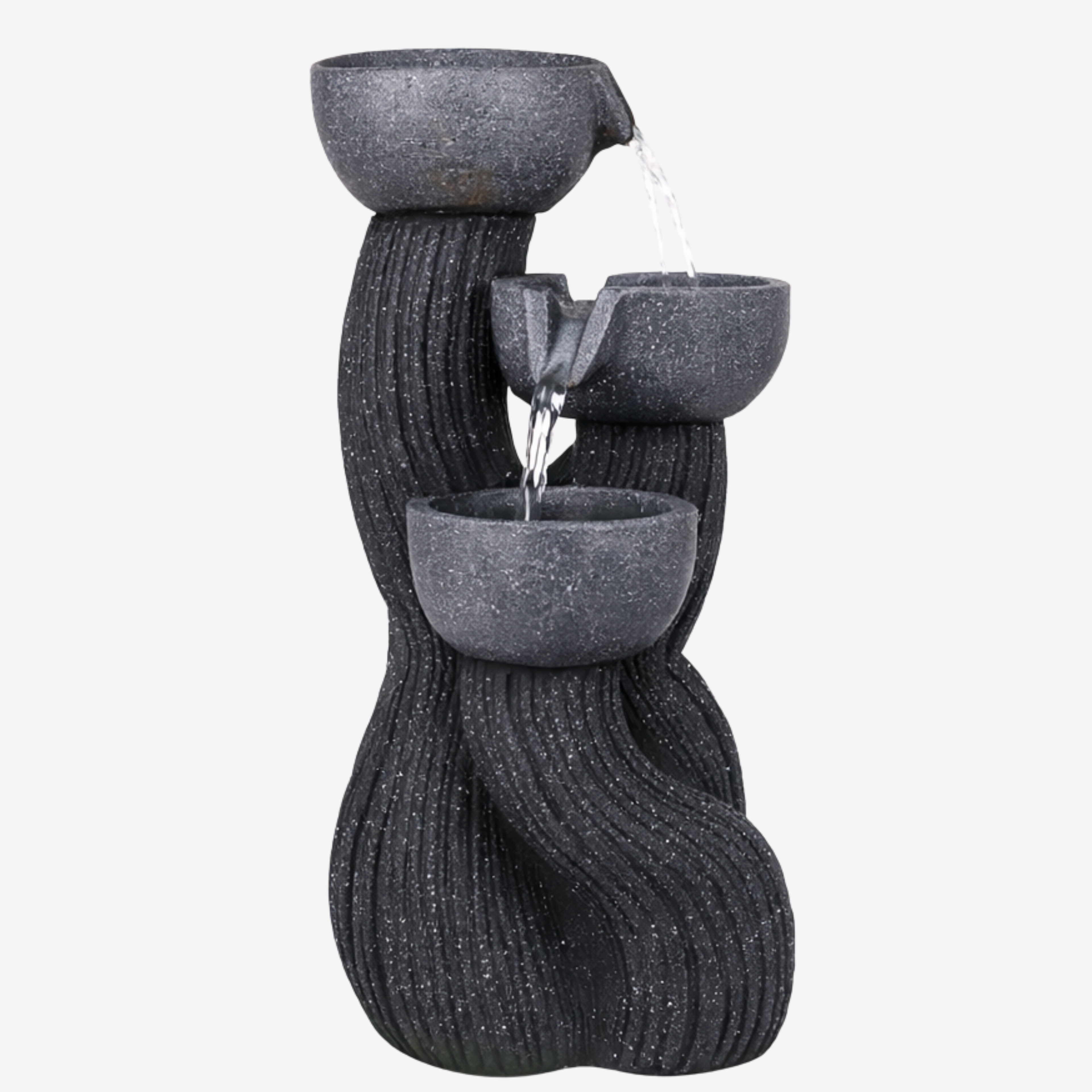 Triple Spiral Fountain of Balanced Energy 47cm - Feng Shui Charms PH ...